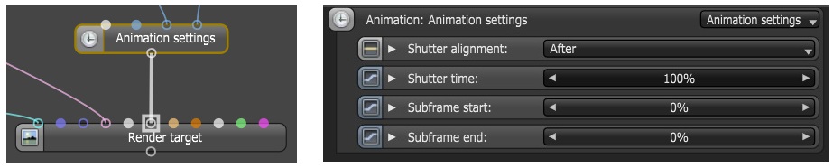 Animation Settings Node (Motion Blur) – OTOY, Inc. SANDBOX