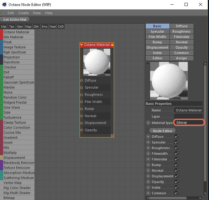 Glossy Material – OTOY, Inc. SANDBOX