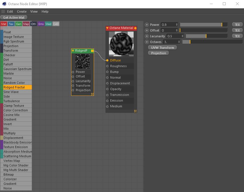 Ridged Fractal – OTOY, Inc. SANDBOX