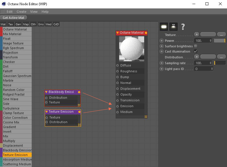 Mesh Emitter – OTOY, Inc. SANDBOX