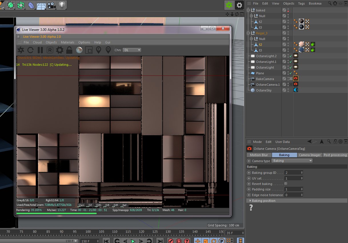 Texture Baking – OTOY, Inc. SANDBOX