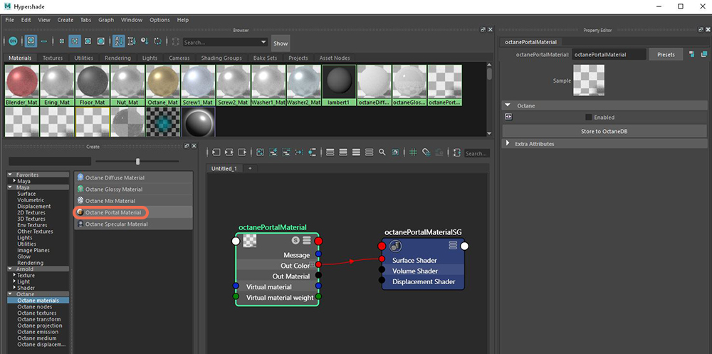 Portal Material – OTOY, Inc. SANDBOX