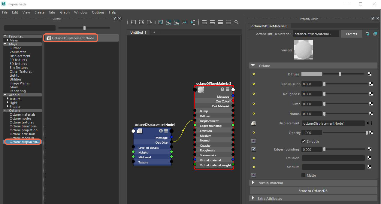 Displacement – OTOY, Inc. SANDBOX