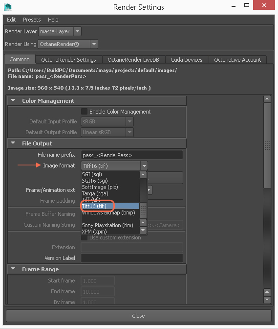 Render Passes – OTOY, Inc. SANDBOX