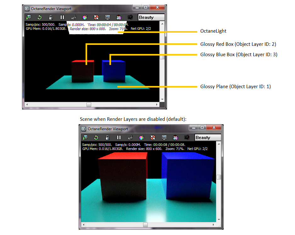 Render Layers – OTOY, Inc. SANDBOX