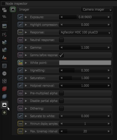 Camera Imager Settings – OTOY, Inc. SANDBOX