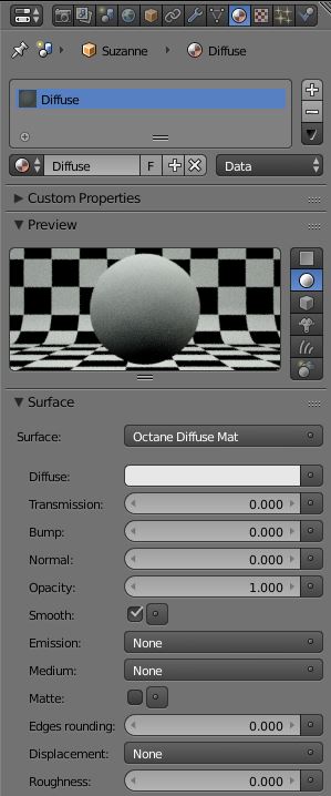 Diffuse Material – OTOY, Inc. SANDBOX